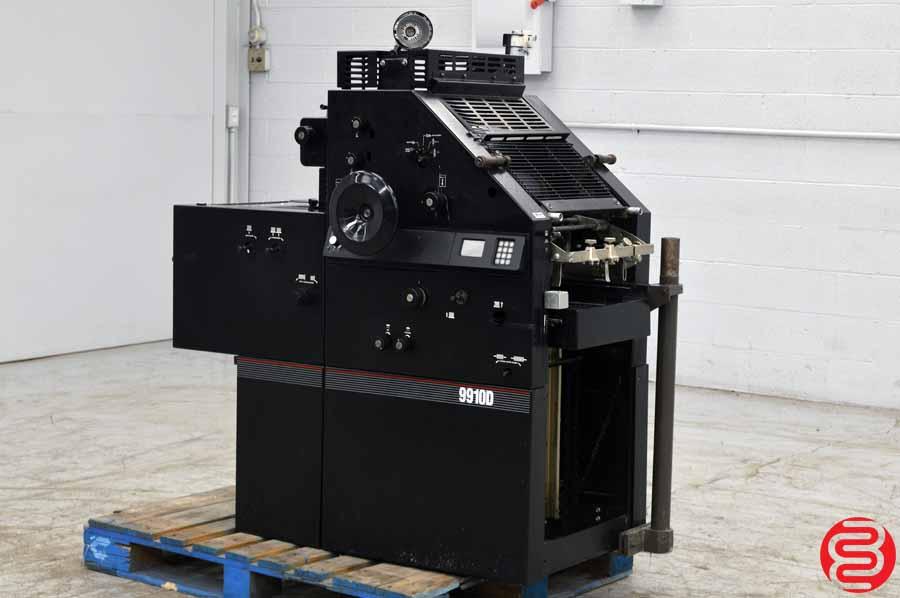 Lot #74: AB Dick 9910 D Single Color Offset Press - WireBids